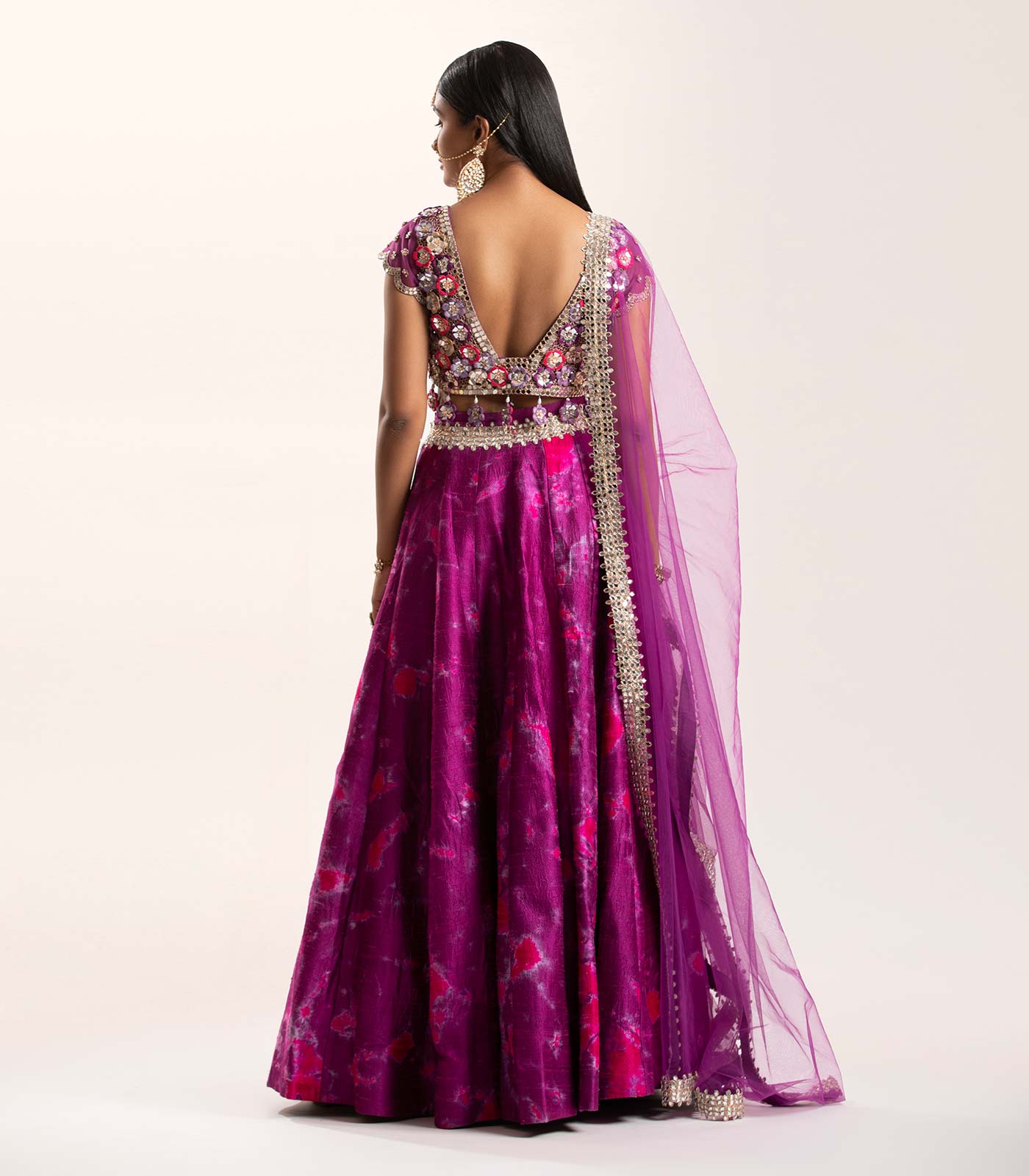 Baingani lehenga – Akanksha Gajria