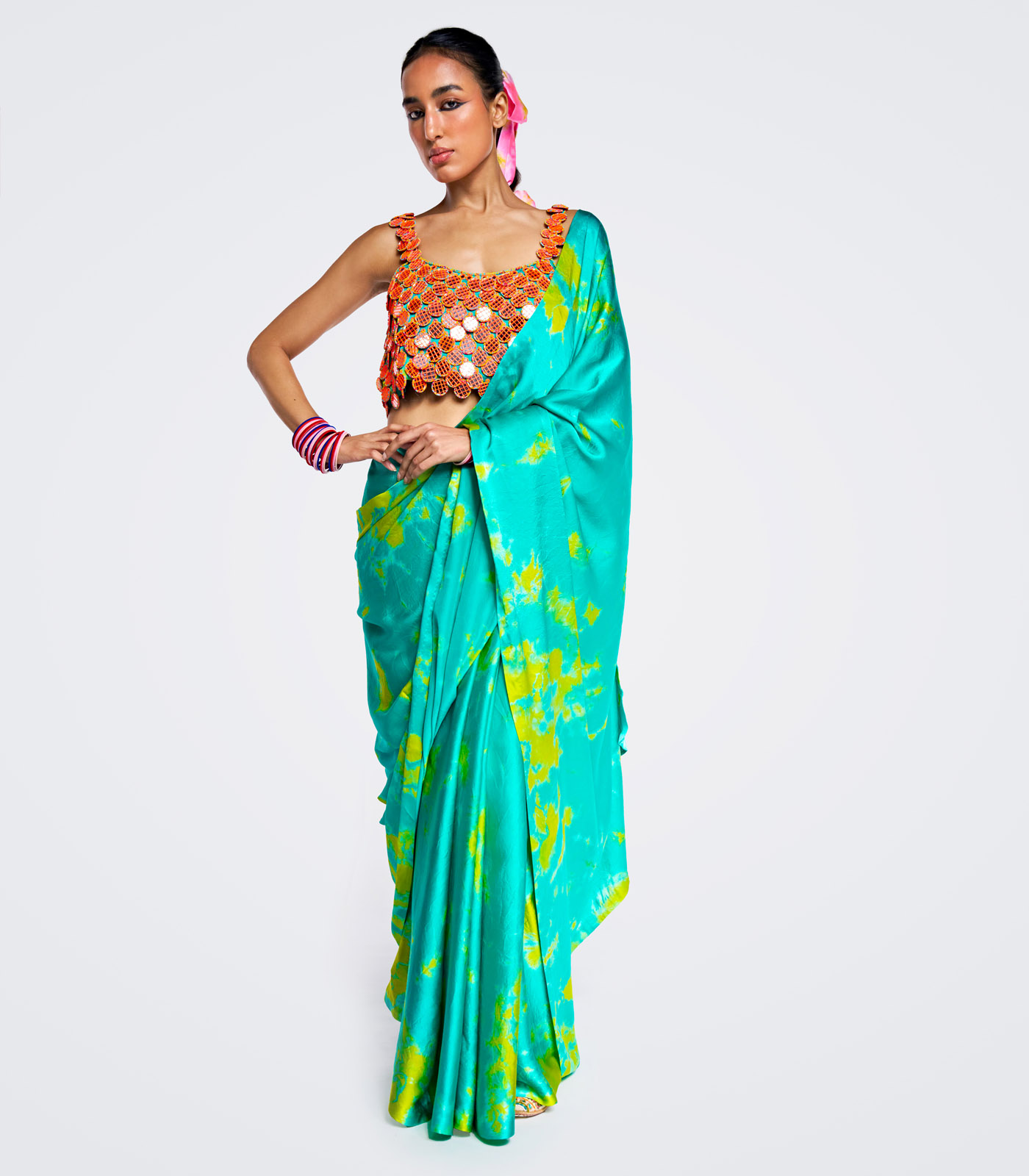 Classic Draped Sari – Akanksha Gajria